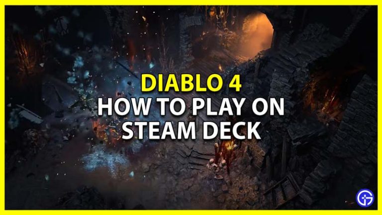 How To Play Diablo 4 On Steam Deck - Gamer Tweak