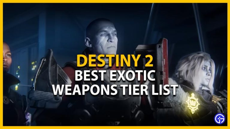 Destiny 2 Exotic Tier List: All Exotic Weapons Ranked (2023)
