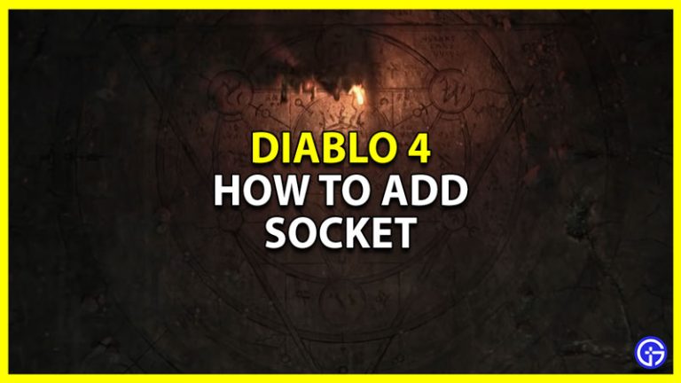 Diablo 4: How To Add Socket (Working Explained)