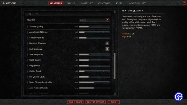 Diablo 4: Best PC Settings To Increase Performance