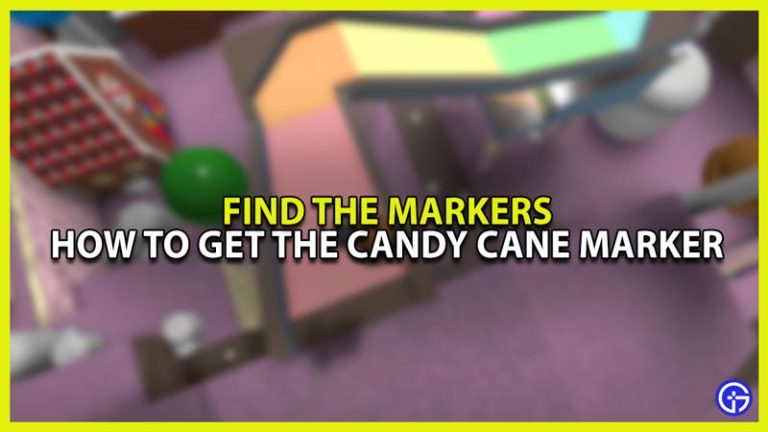 Find The Markers: Where Is The Candy Cane Marker?