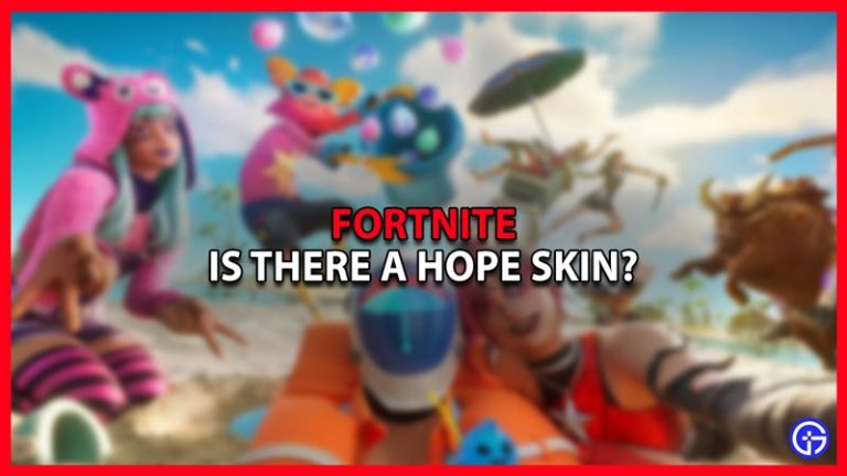 Is There A Hope Skin In Fortnite? - Gamer Tweak