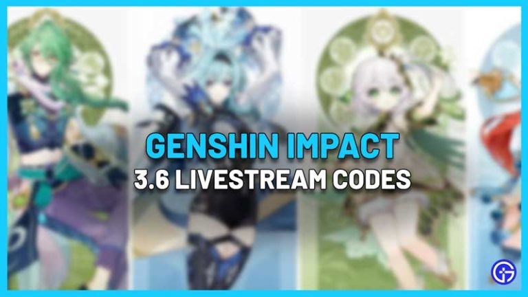 Here Are All Genshin Impact 3.6 Livestream Codes - Redeem Now!