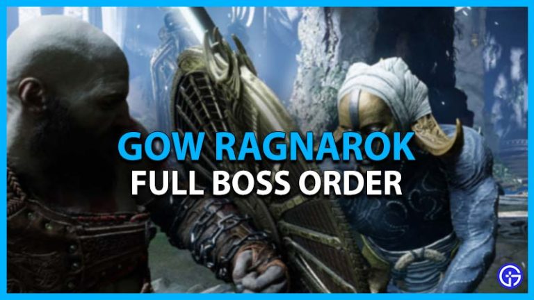 God Of War Ragnarok Boss Order - Gamer Tweak