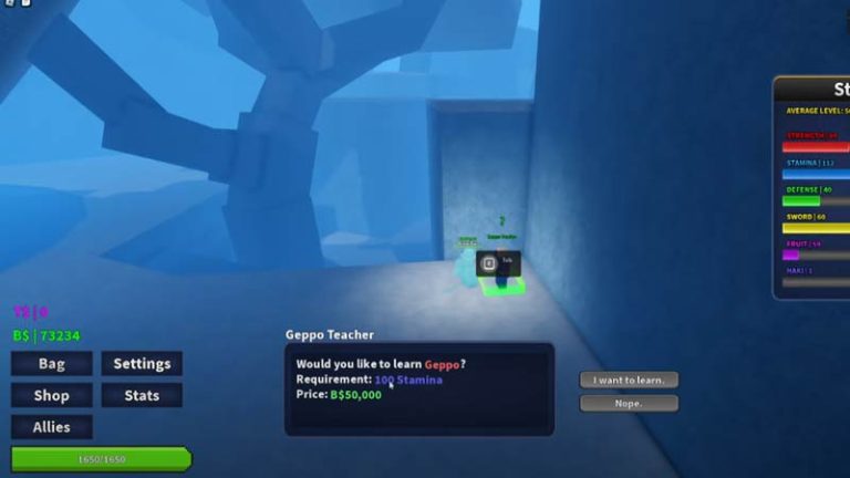 How To Unlock Geppo In Roblox Fruit Warriors - Gamer Tweak