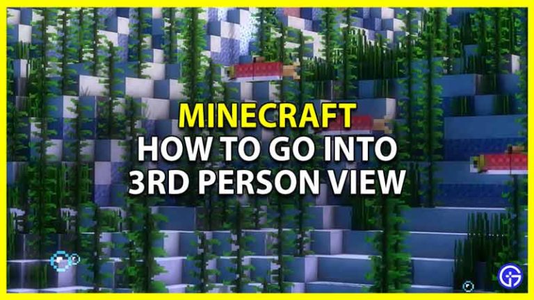 How To Change Camera View To 3rd Person In Minecraft