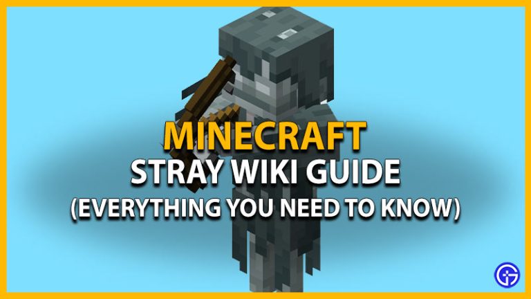 Minecraft Stray Wiki: Everything You Should Know - Gamer Tweak