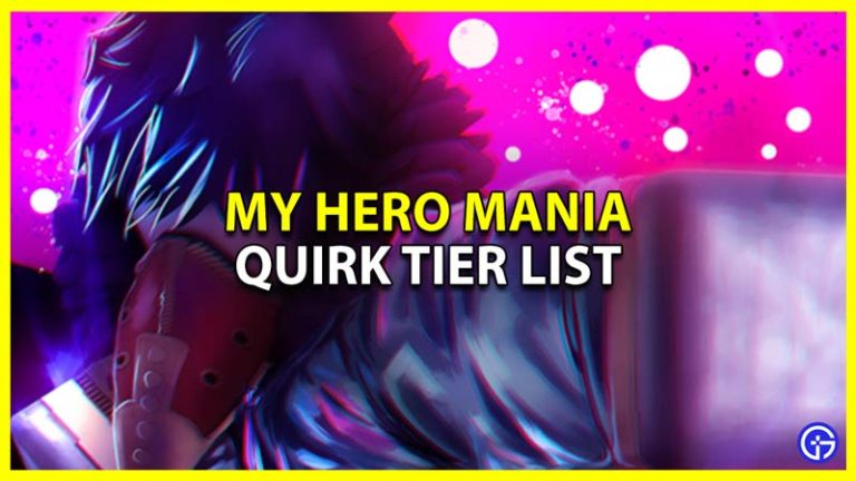 My Hero Mania Quirk Tier List (July 2023) - Gamer Tweak