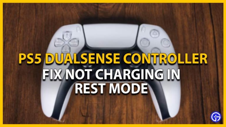 PS5 Controller Not Charging In Rest Mode Fix - Gamer Tweak