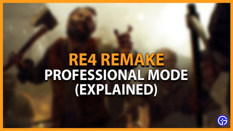 What Is Resident Evil 4 Remake Professional Mode (Explained)