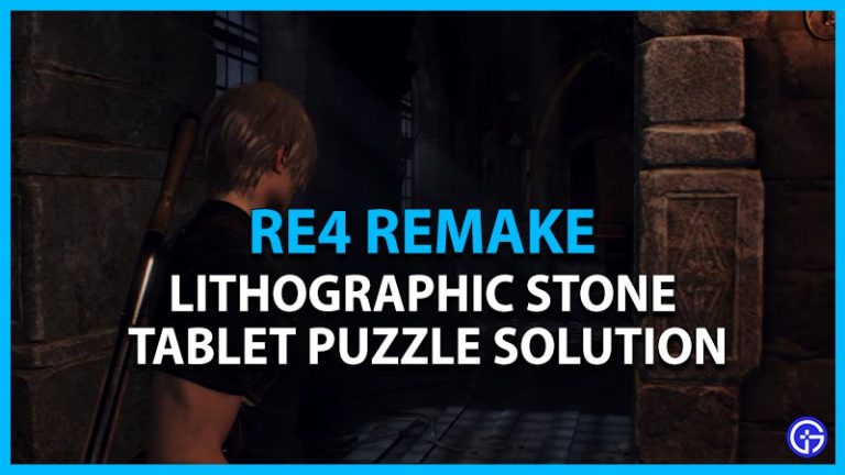 How To Solve Resident Evil 4 Remake Stone Tablet Puzzle