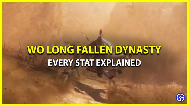 All Stats And What They Mean In Wo Long Fallen Dynasty