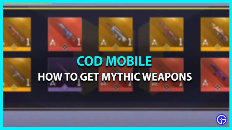 How To Unlock Mythic Weapons In CoD Mobile - Gamer Tweak