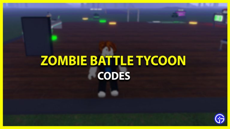 Zombie Battle Tycoon Codes (March 2023) - Gamer Tweak