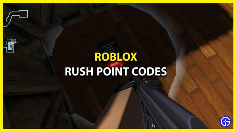 Rush Point Codes Wiki Roblox - Gamer Tweak