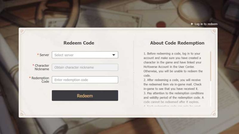 April Fools Day Promo Code In Genshin Impact - How To Redeem