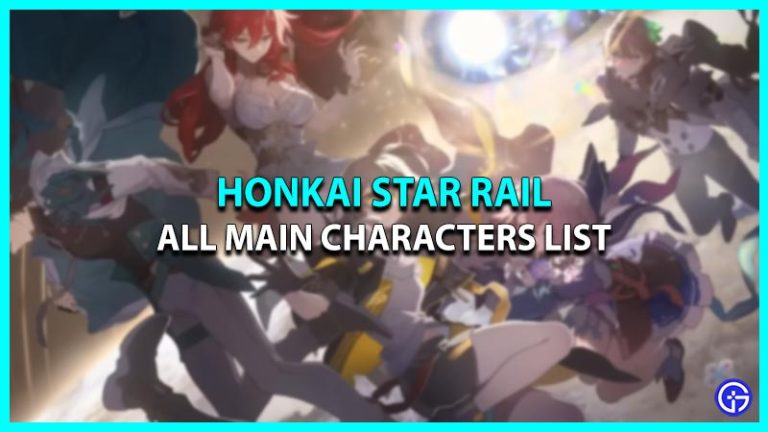 All Honkai Star Rail Main Characters List (Names, Paths, & More)