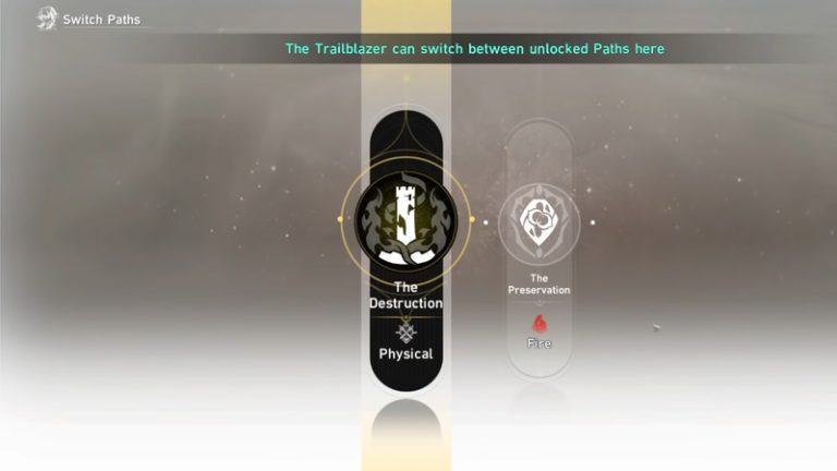 How To Switch Or Change Trailblazer's Path In Honkai Star Rail