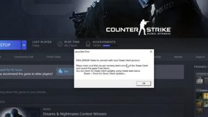 Steam: Failed To Connect With Local Steam Client Process (Fix)