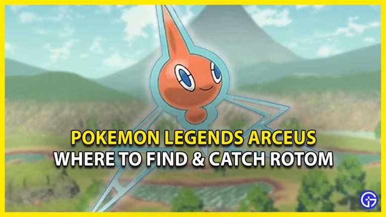 Where To Find & Catch Rotom In Pokemon Legends Arceus