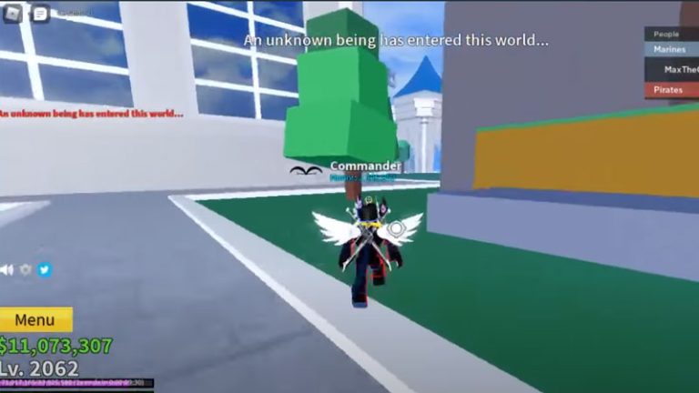 Blox Fruits "Unknown Being Has Entered World" Message