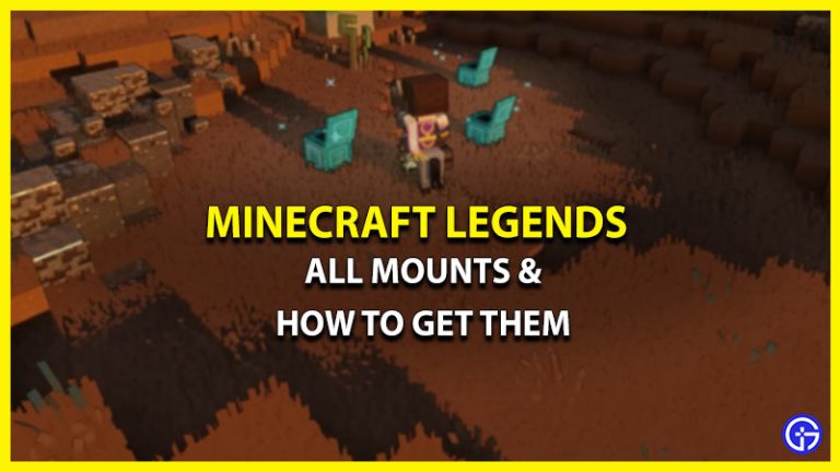 Best Mounts in Minecraft Legends (Explained) - Gamer Tweak