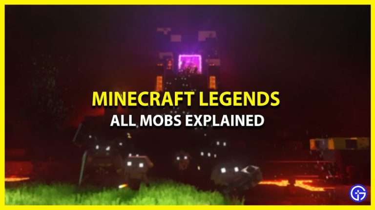 All New Mobs In Minecraft Legends (Explained) - Gamer Tweak