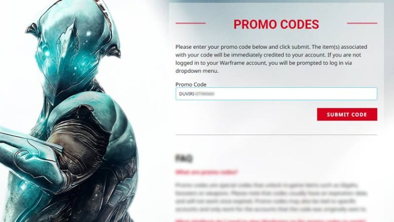 Warframe Duviri Promo Codes (June 2023) - Gamer Tweak
