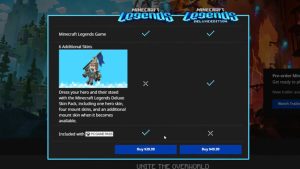 How To Redeem Deluxe Edition Skin Pack In Minecraft Legends