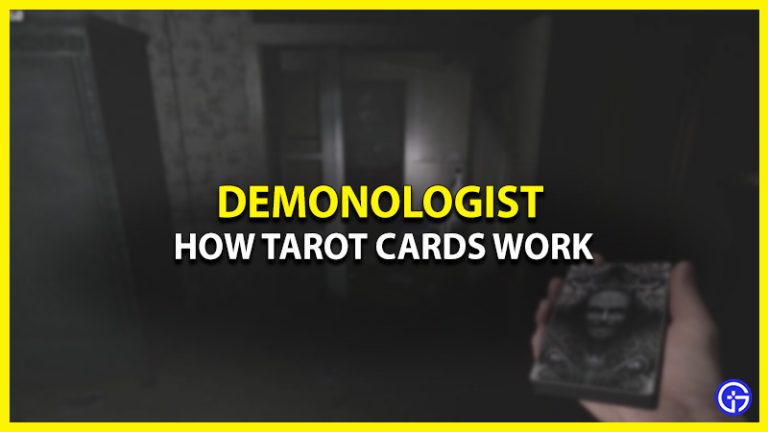 All Demonologist Tarot Cards & Their Effects (Explained)