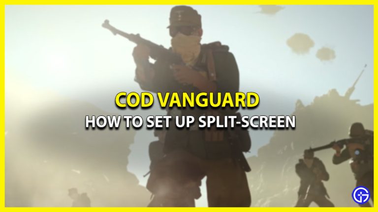 How To Enable Call Of Duty Vanguard Split-Screen - Gamer Tweak