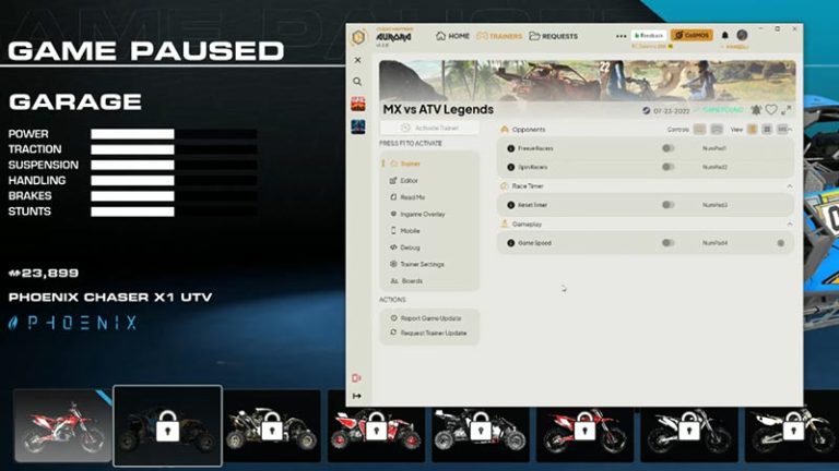 MX Vs ATV Legends Cheat Codes: How To Enter Cheats (2023)