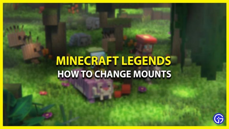 How To Change Mounts In Minecraft Legends - Gamer Tweak