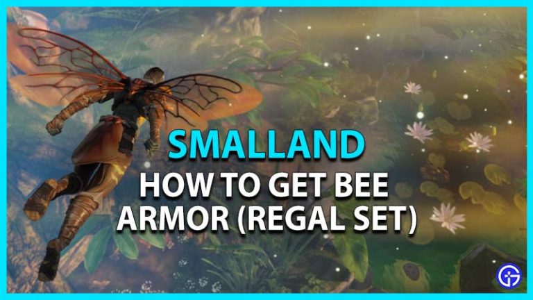 How To Get Bee Armor In Smalland (Regal Set) - Gamer Tweak