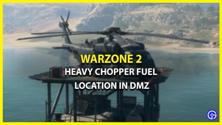 How To Get Heavy Chopper Fuel In Warzone 2 - Gamer Tweak