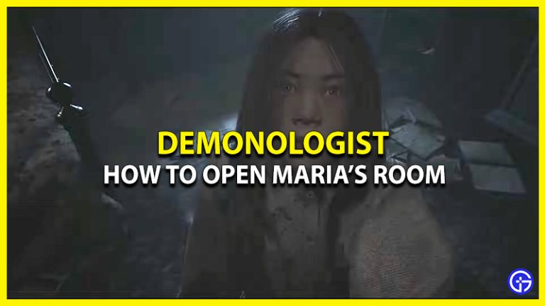 How To Open Maria’s Room In Demonologist (Easter Egg)