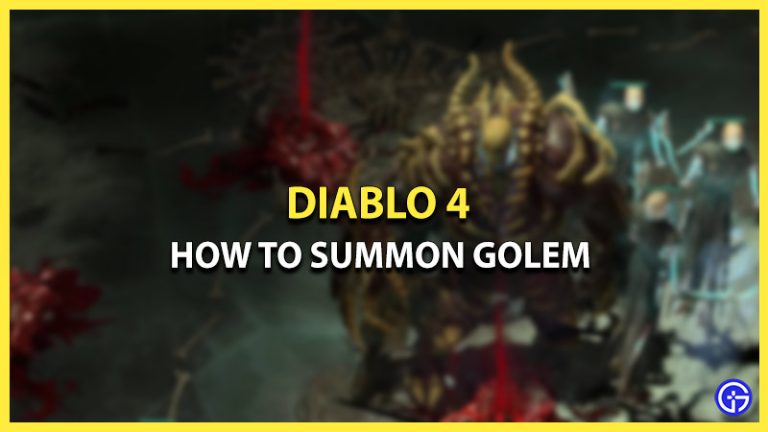 Diablo 4: How To Summon Golems As A Necromancer