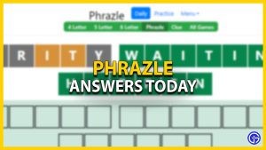 Phrazle Answers Today (June 2023) - Daily Puzzle Solution