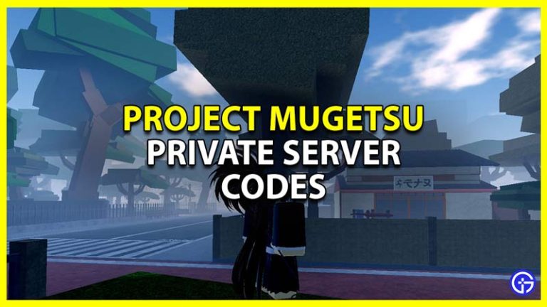 Project Mugetsu Private Server Code