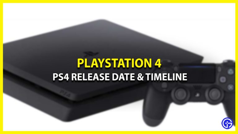 PS4 All Models Release Date & Timeline - Gamer Tweak