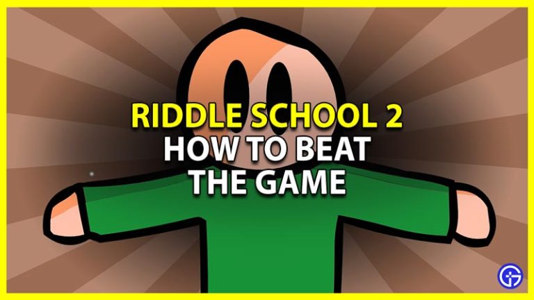 Riddle School 2 Full Walkthrough: Beat Game Fast - Gamer Tweak