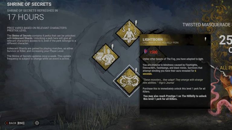 Dead By Daylight Shrine Of Secrets Today (June 26 2023)