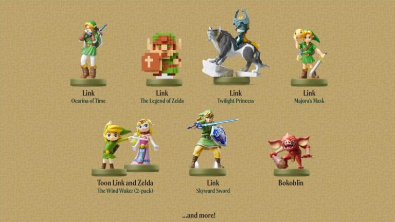 Zelda Tears of Kingdom TOTK Amiibo Rewards Guide