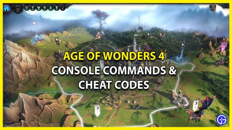 Age Of Wonders 4 Cheat Codes & Console Commands (2023)