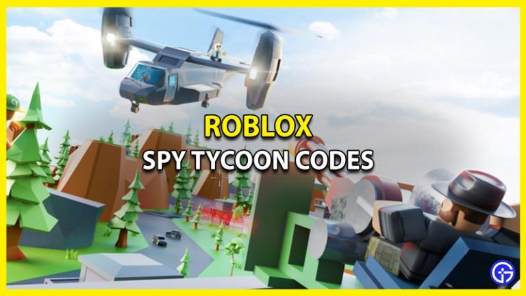 Spy Tycoon Codes (June 2023) - Free Cash!