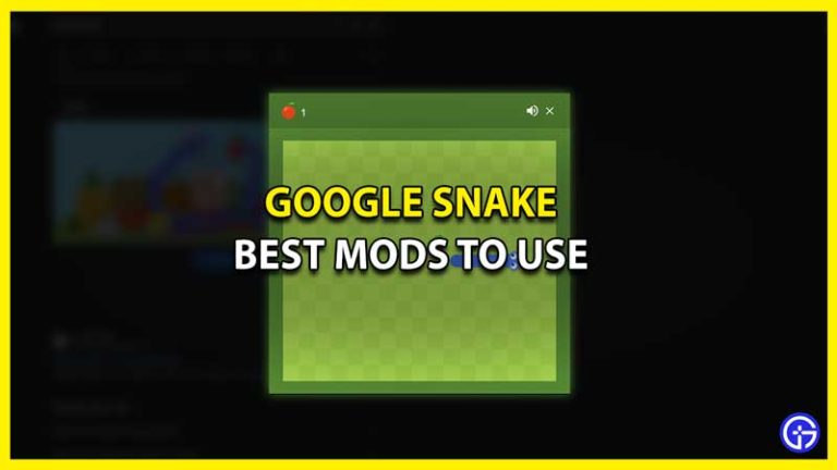 Google Snake Game Mods - Top 5 Mods To Use - Gamer Tweak