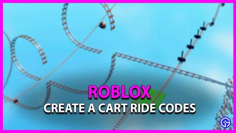 Create A Cart Ride Codes - Free Items (June 2023) Gamer Tweak