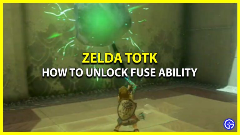 How To Get Fuse Ability In Tears Of The Kingdom - Gamer Tweak