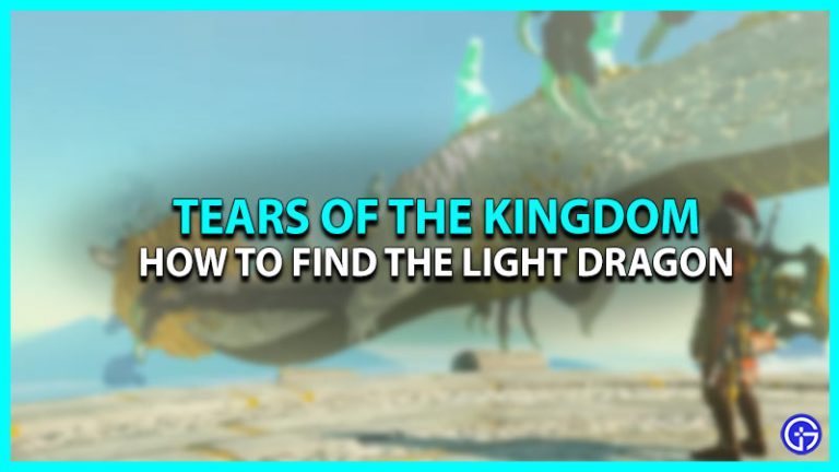 Light Dragon Map Location In Zelda Tears Of The Kingdom (TOTK)