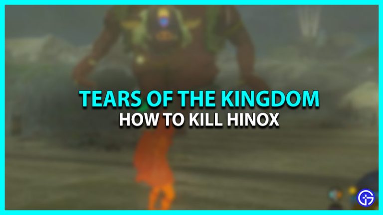 How To Beat Hinox In Legend Of Zelda Tears Of The Kingdom